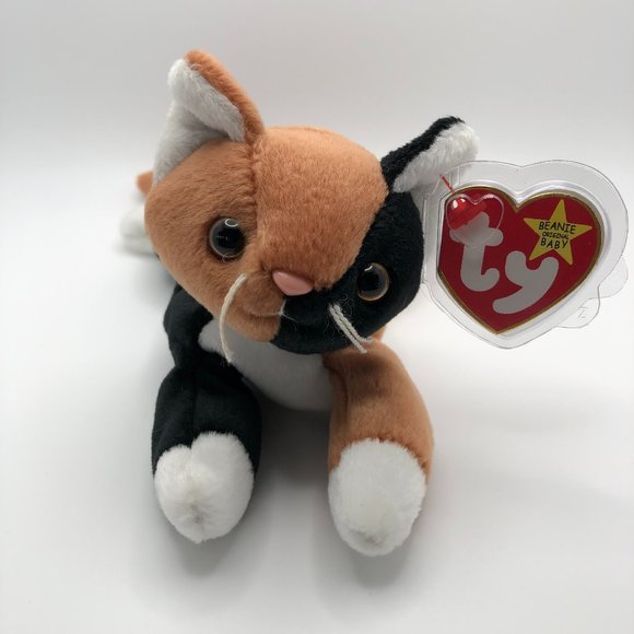 Ty | Toys | Original Ty Beanie Baby Retired Chip The Cat 996 | Poshmark